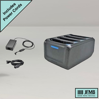 NEW Zebra Motorola 4-Slot Battery Charger TC75 TC75EK TC75FK TC75X ...