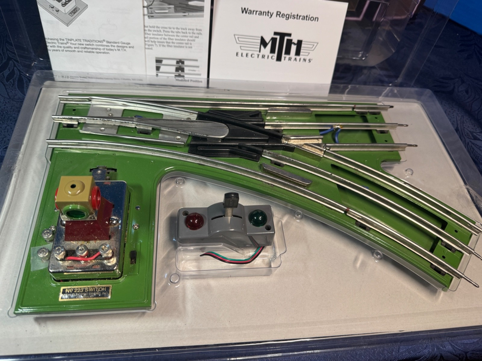 MTH 10-4001 Std. Gauge Switch Right Hand 42 | eBay