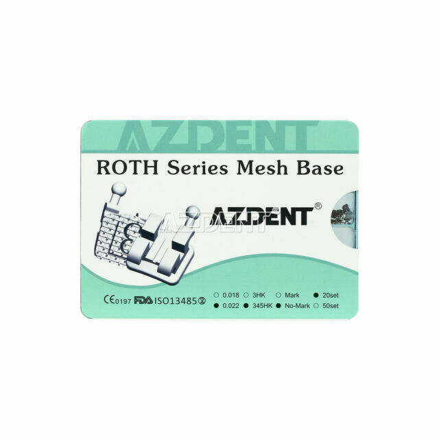 AZDENT TC1340600114 MIM Monoblock Mini Roth 022 Hooks 3-4-5 Dental ...