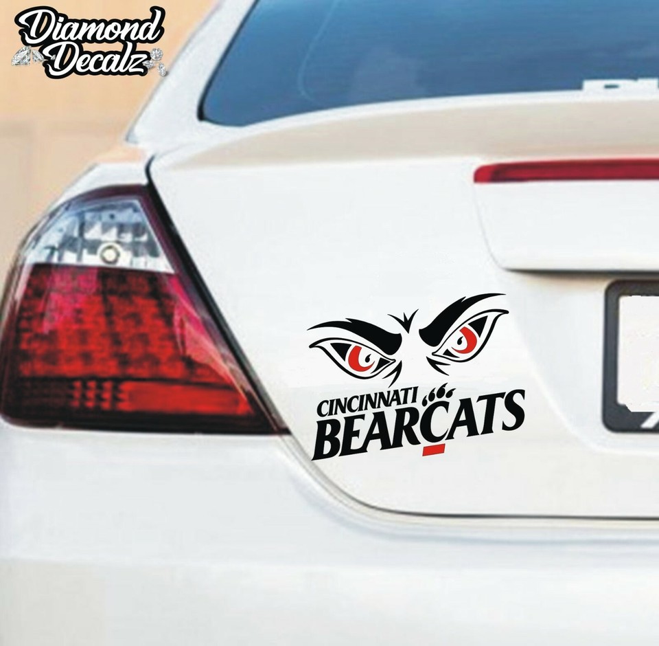 Cincinnati Bearcats University Football Vinyl Decal Car Truck Window ...