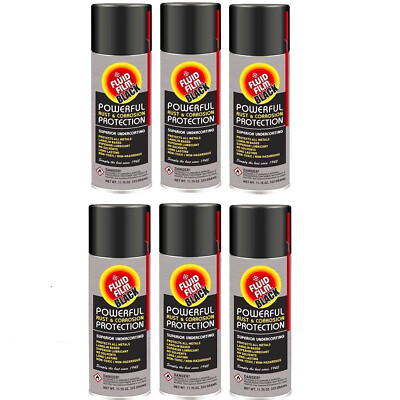Fluid Film AS11B Black Undercoating Protection Rust Inhibitor Spray Can ...
