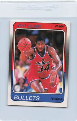 1988/89 Fleer #119 John Williams Bullets NM/MT *2936 | eBay