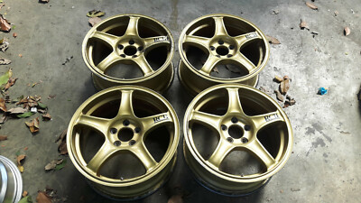 JDM Advan Racing RC2 16" wheels rims 100x5 for vw scion gc8 for celica ...
