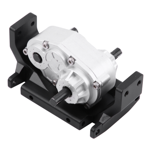 Metal Gearbox Transfer Case With Mount For SCX10/D90 1/10 RC Crawler ...