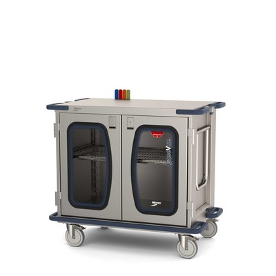 CaseVue CV36LC-NBFH-W1 Surgical Case Cart with Clear Doors and Shelf | eBay