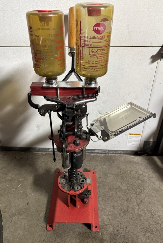 MEC PROGRESSIVE 12 GA SHOTSHELL RELOADING PRESS 761R | eBay