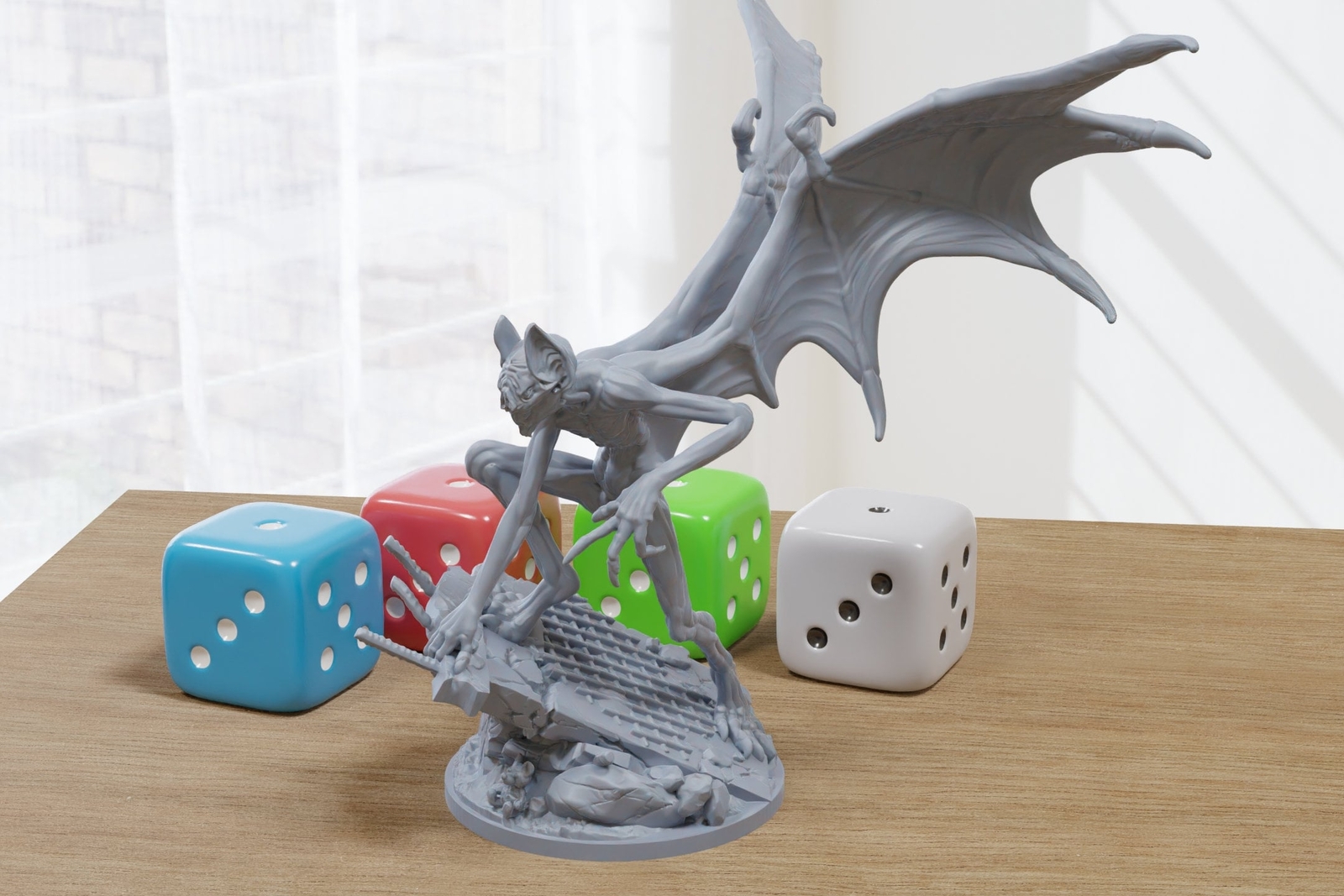 Zone Mutant Radiant Seraph - 3D Printed Minifigures - Post Apocalyptic ...