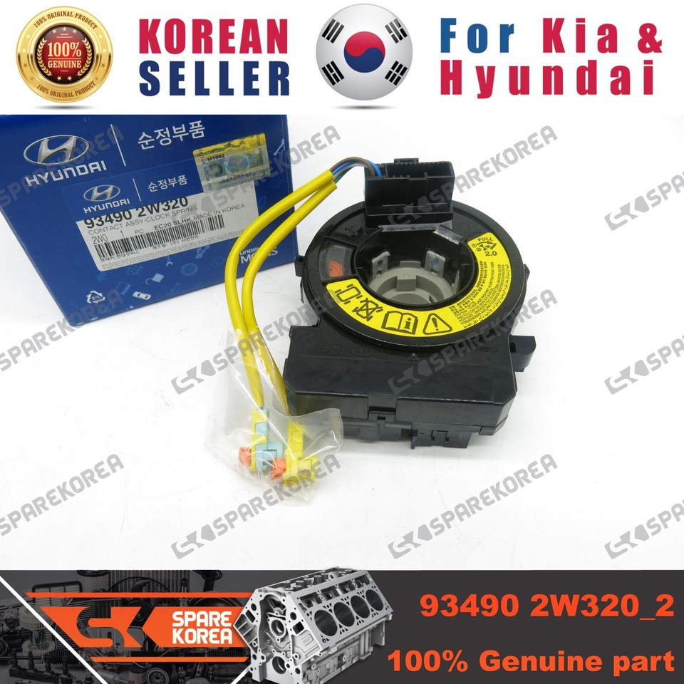 Genuine/OEM 934902W320 CONTACT ASSY-CLOCK SPRING for Hyundai Other | eBay