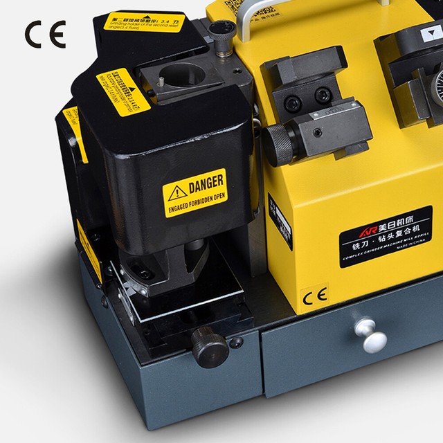 Complex Drill Bit End Mill Grinder Sharpener Grinding Machine Mr-f6 12 ...