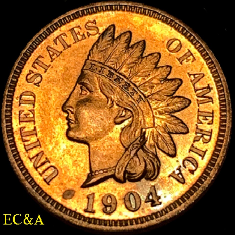 1904 INDIAN HEAD CENT PROOF CAMEO GEM (IH925) | eBay
