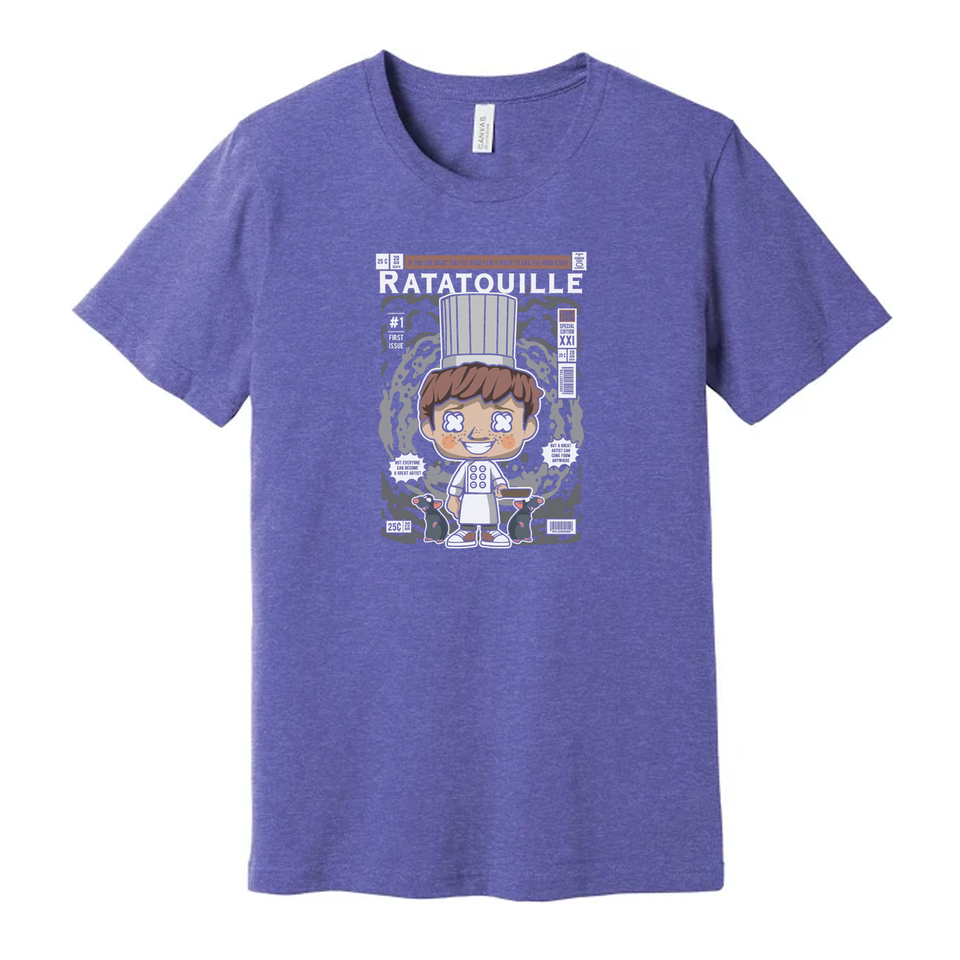Ratatouille Linguini Chef Cartoon Unisex T Shirt | eBay