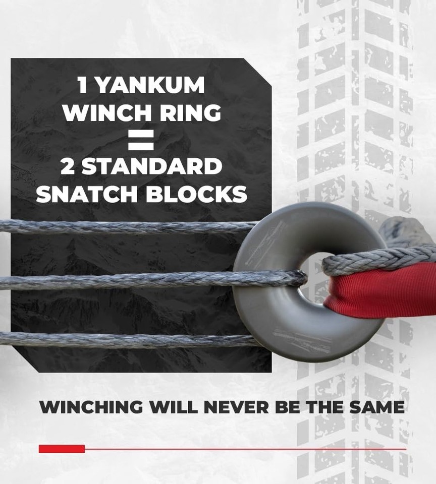 Snatch Block Ring, Made in The USA Snatch Block Pulley, Winch Pulley ...