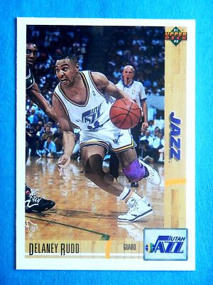 Delaney Rudd #197 Upper Deck 1991-92 Basketball Card (Utah Jazz) LN | eBay