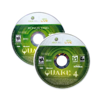 Quake 4 with Bonus Disc (Discs Only) (Microsoft Xbox 360, 2005 ...