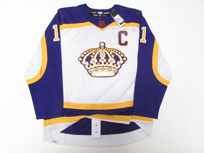 BYFIELD LOS ANGELES KINGS AUTHENTIC ADIDAS REVERSE RETRO 2.0 HOCKEY ...