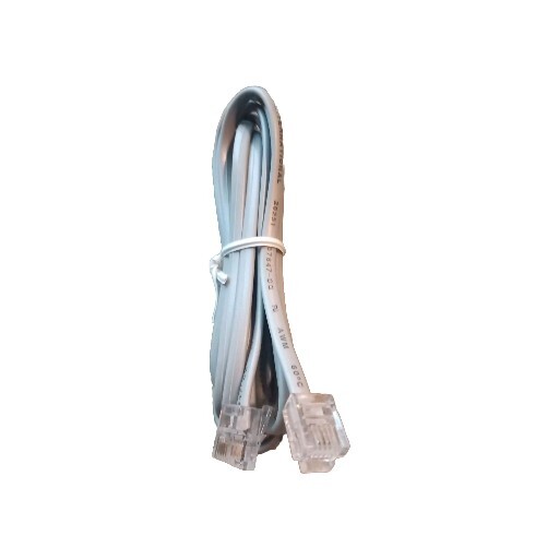 (4-Pack) 7 Ft Telephone landline Extension Cable Cord with Standard RJ ...