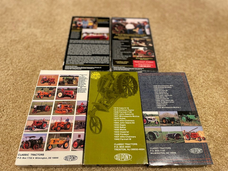 DuPont Farm tractors vhs lot. | eBay