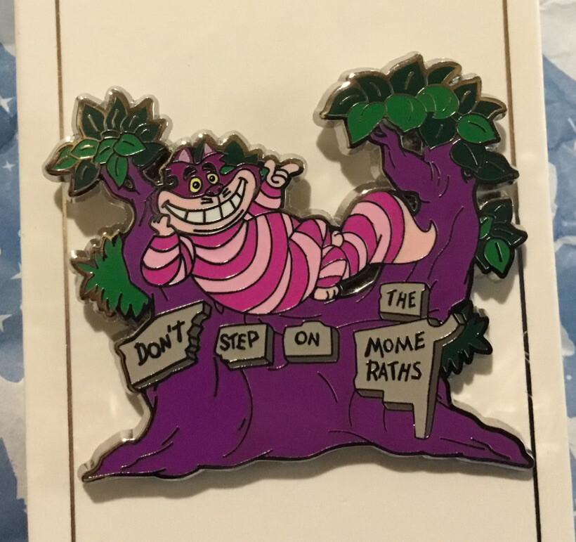 Disney 2020 Cheshire Cat Alice In W - Don't Step on the Mome Raths NOC ...
