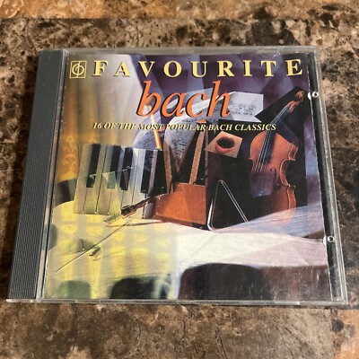 Favourite Bach CD 1994 EMI Classics 16 Most Popular Bach Classics ...