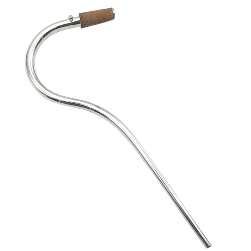 Silver-plated Bassoon Metal Mouthpiece Bocal Crook for Woodwind ...