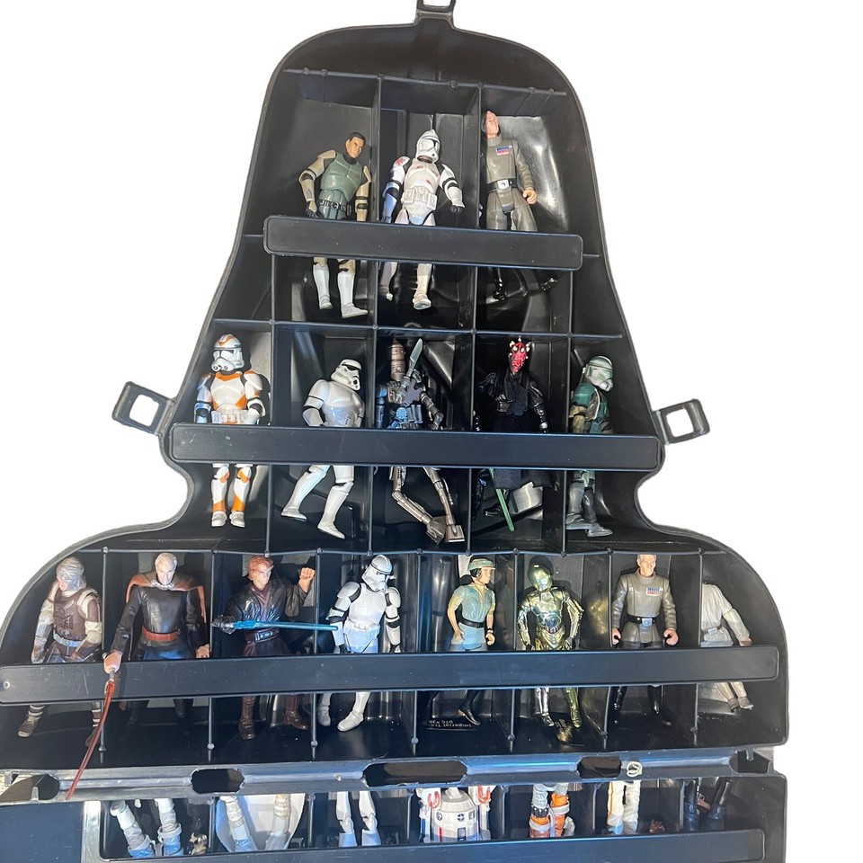 Star Wars Darth Vader Action Figure Carry Case W Figures Accessories ...