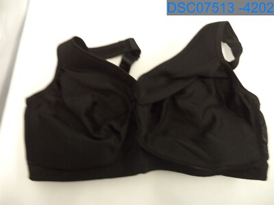 Glamorise Women's Size 16DD Black T-Shirt Bra., Rn #27-0970-7 | eBay