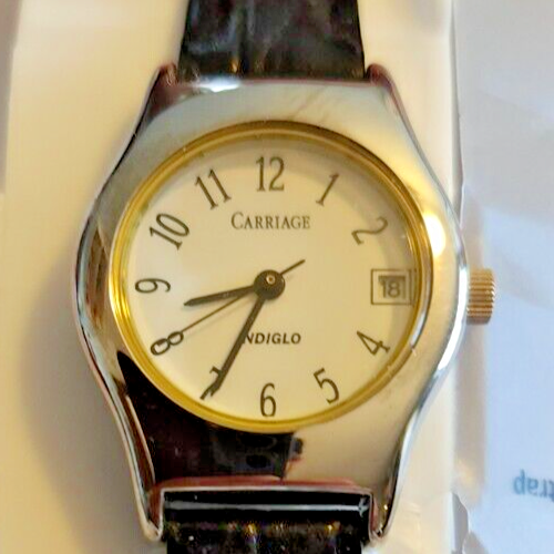 Timex Carriage Watch w/ Indiglo Night Light | eBay