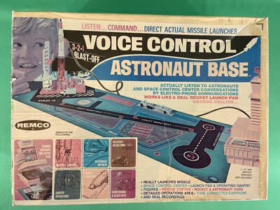 1969 Remco Voice Control Astronaut Base Style 738 NRFB - NMIB - GREAT ...