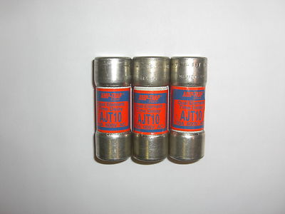 Ferraz Shawmut AJT10 Amp-Trap Dual Element Time Delay Fuse 10 Amp 600V ...