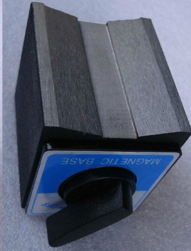 Magnetfuß mit Prisma, schaltbarer universeller Magnethalter Haftkraft ...