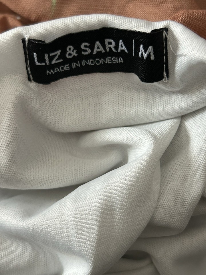 Women’s Liz & Sara Lace Floral Tank Top 90s Grunge M Boho Springcore Summer | eBay