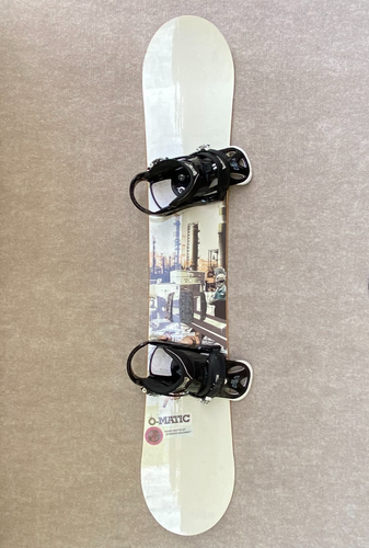 Omatic Boron Snowboard ~ 160 cm ~ with Burton RS Bindings 13/Large | eBay
