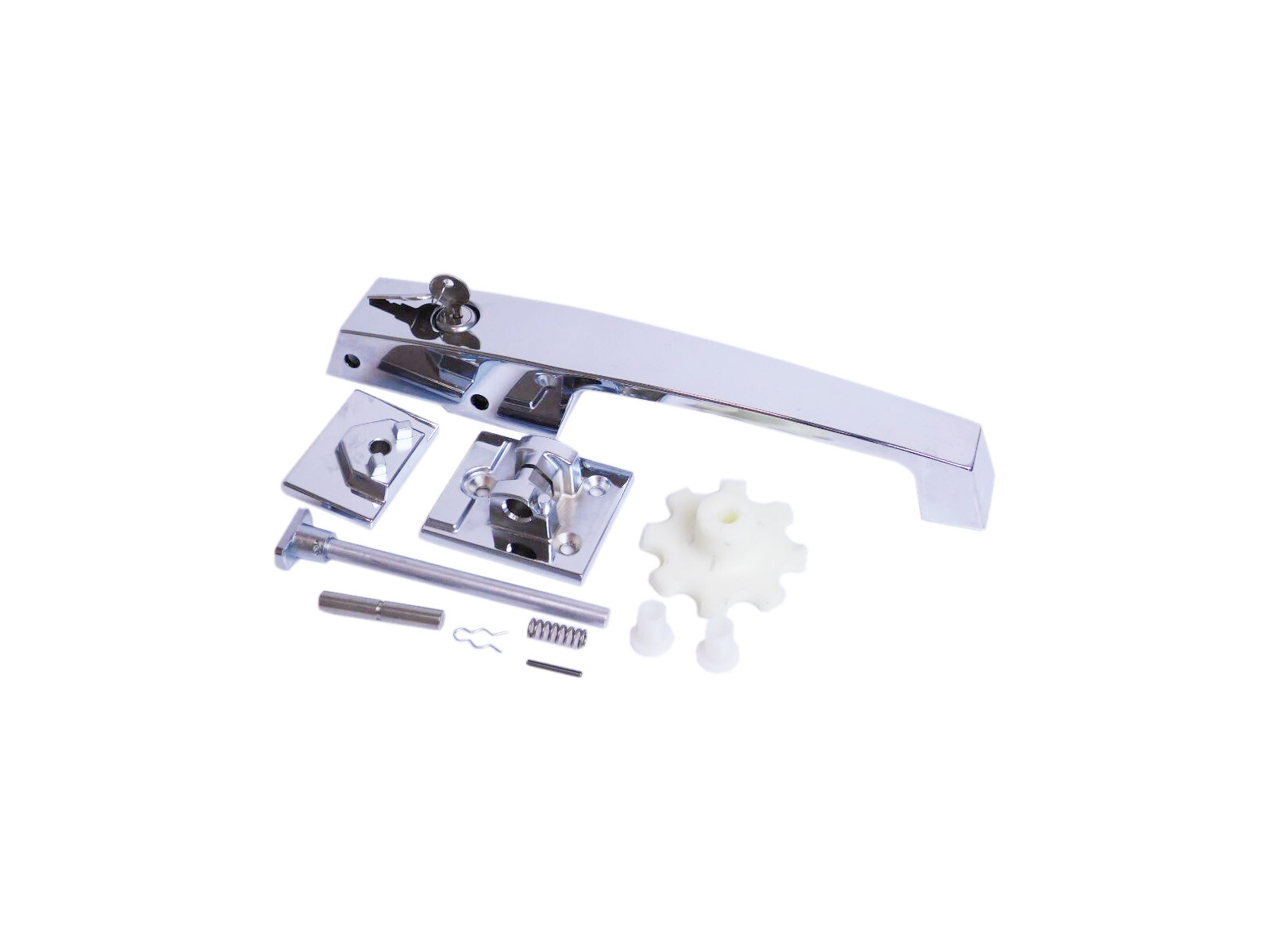 Kason OEM 1236 Series Polished Chrome Handle Knob Turn Release Complete ...