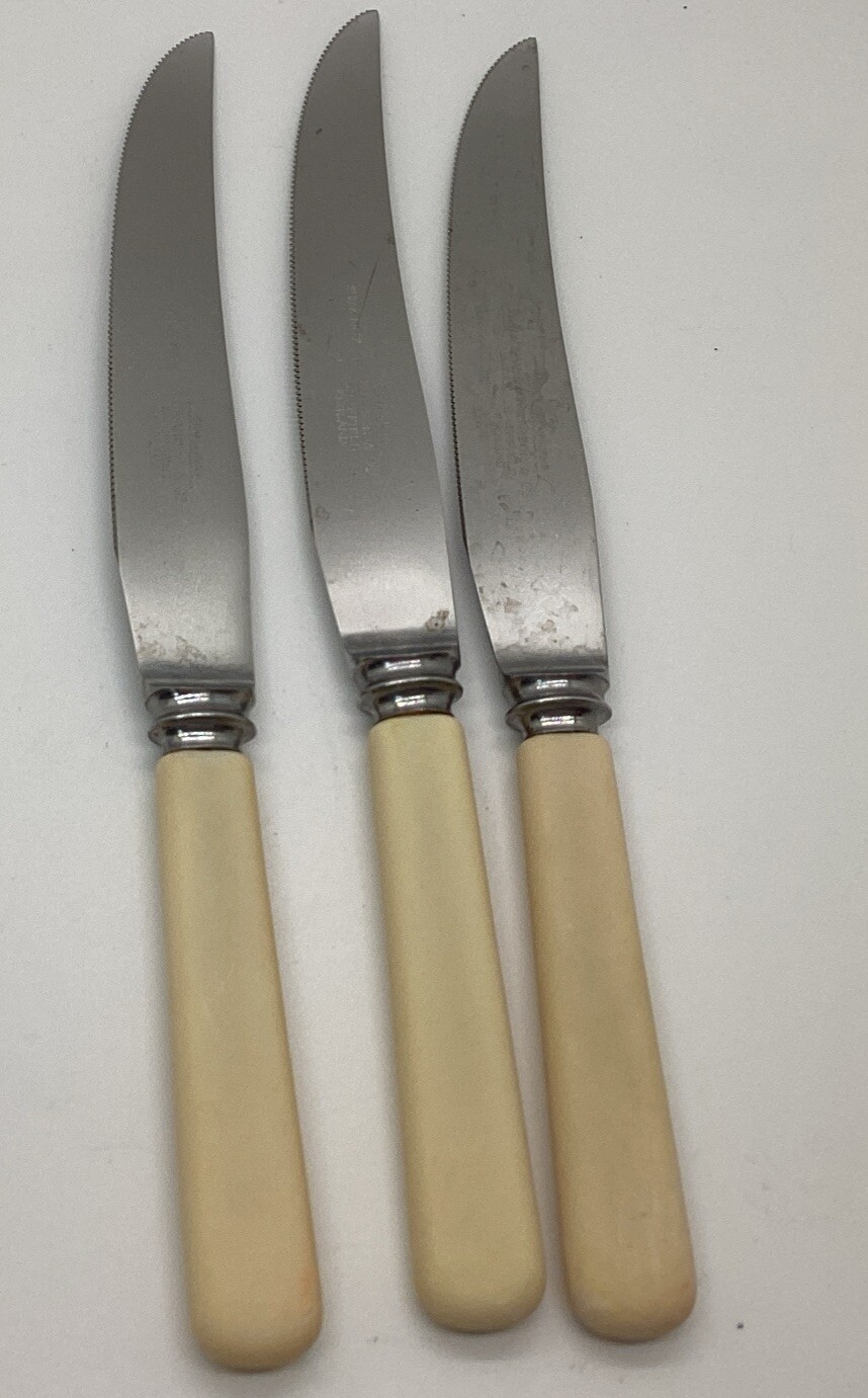 Vintage Set of 3 Pearson & Co. Steak Knives | eBay