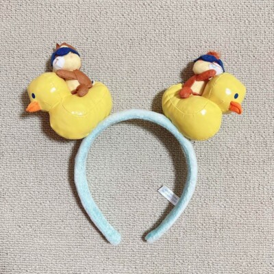 Tokyo Disney Resort Chip & Dale Ears Head Band Sui Sui Summer 2022 New ...