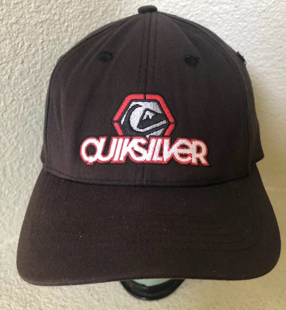 BLACK QUICKSILVER BASEBALL CAP HAT | eBay