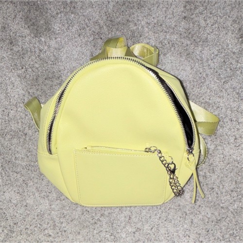 Forever 21 Yellow Small Backpack with Adjustable Strap & Coin Keeper | eBay