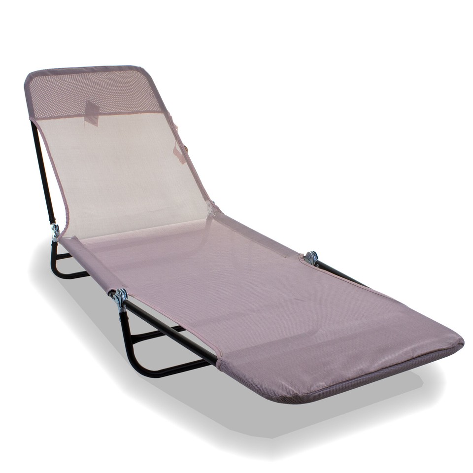 RECLINING SUNLOUNGER ZERO GRAVITY ROCKER FOLDING CHAIR SUN BED SUN ...