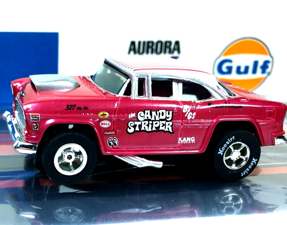 Ho Slot Cars, 55 Chevy Race Car, Autoworld Ultra G/ AFX Type, All New ...