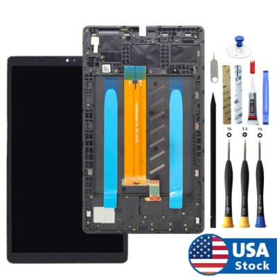 NEW Display LCD Touch Screen +Frame For Samsung Galaxy Tab A7 Lite SM ...