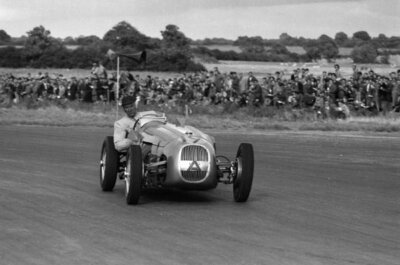 Fergus Anderson, HWM Alta 1950 Motor Racing Old Photo | eBay Australia