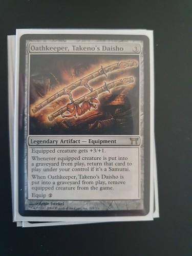 Oathkeeper, Takeno's Daisho - Champions of Kamigawa - Magic the ...