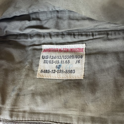 West GERMAN HEER ARMY M34 1960’s WOOL OVERSEAS FIELD CAP HAT Cutter ...