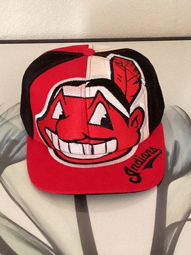 Cleveland Indians Custom XL Logo Embroidered OSFA Replica Snapback | eBay