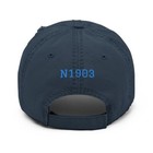 Mooney M20 Airplane Embroidered Distressed Hat AIR35JJ177I7-RG1 - Add ...