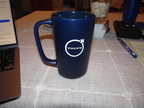 Volvo Car Automobile Blue Logo Coffee Mug | eBay