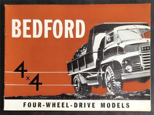 BEDFORD 4x4 Models RSH & RLH Commercial Sales Brochure Sept 1962 #B926/962 | eBay UK