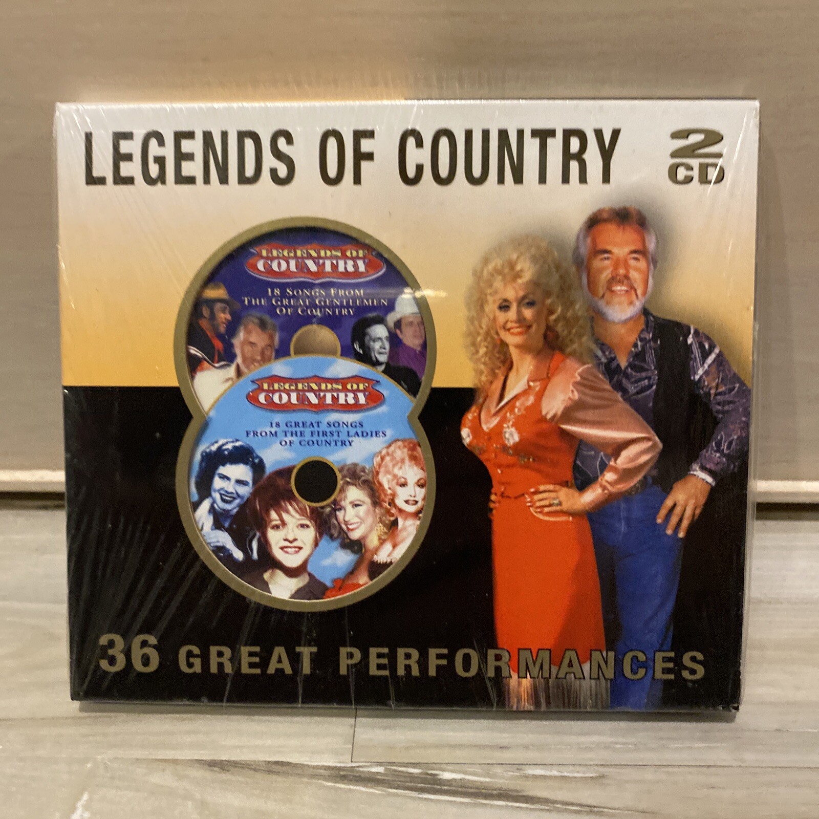Legends of Country: 36 Great Performances by Various Artists (CD, Apr ...