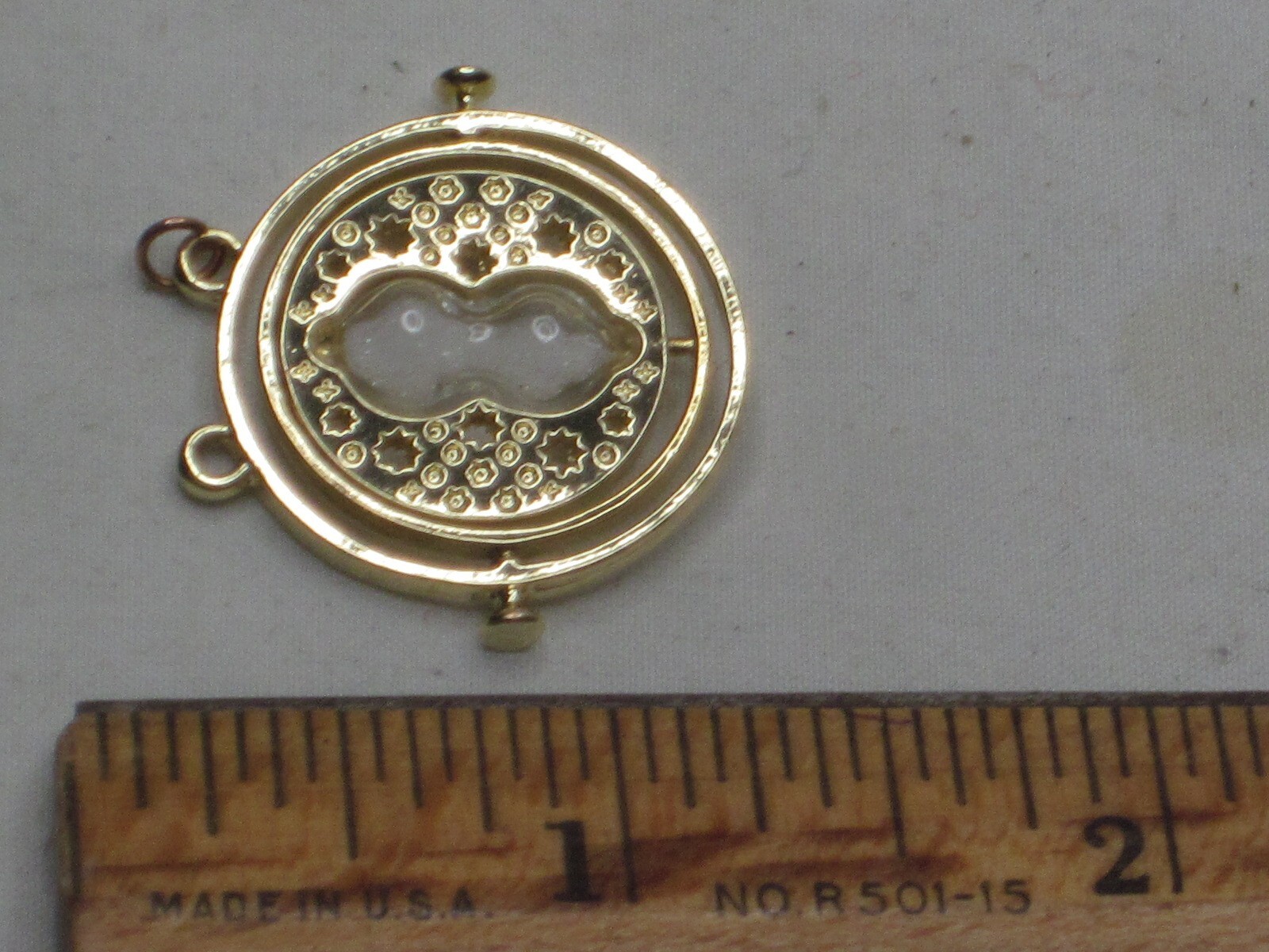 miniature pendant rotating hour glass WBEI Harry Potter time turner | eBay