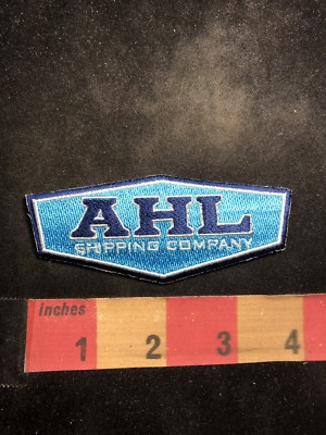 AHL SHIPPING COMPANY Advertising Patch 92NT | eBay